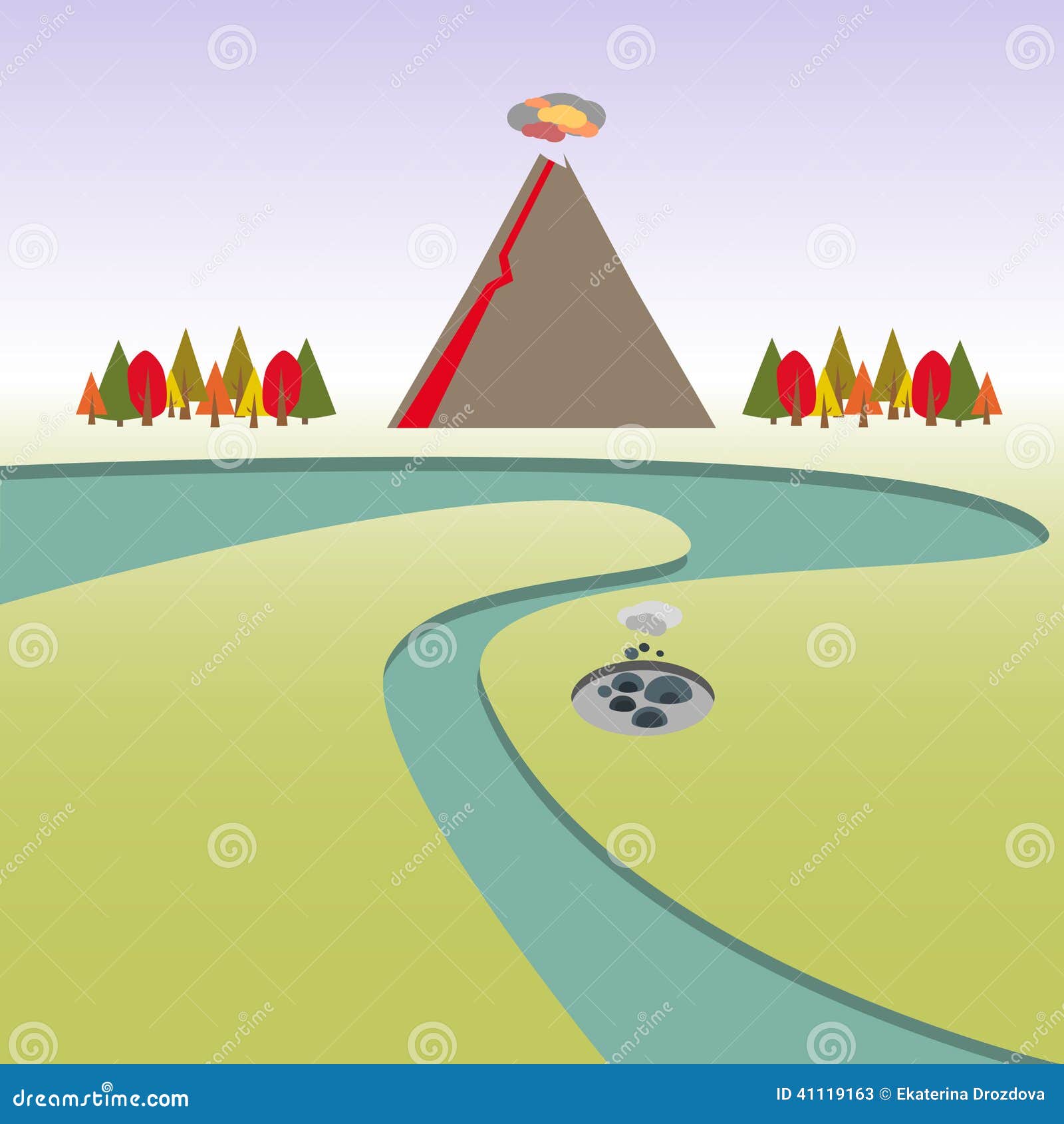 Geyser Bubbling Stock Illustrations – 3 Geyser Bubbling Stock ...