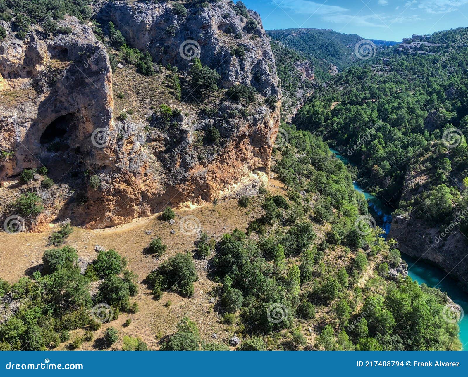 Landscape View in Cuenca stock photo. Image of landscape - 217408794