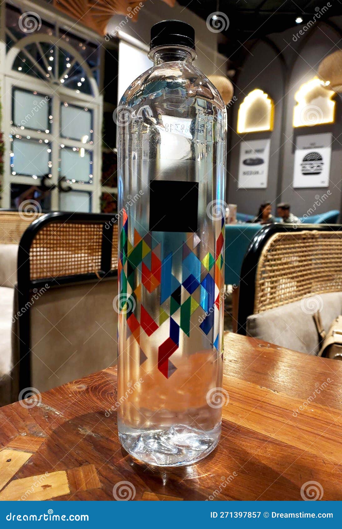 Landscape View of Modern and Luxury Restaurant - Image Stock Image ...