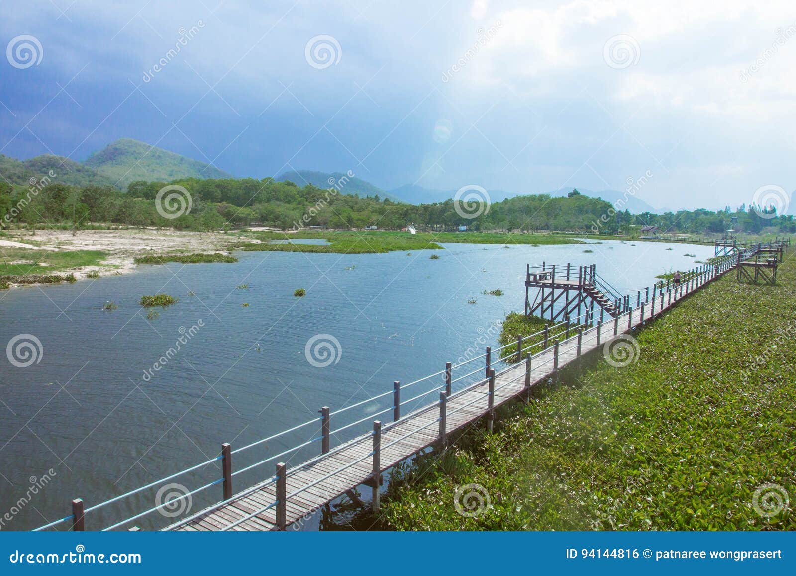 Landscape stock photo. Image of sunlight, river, landscape - 94144816