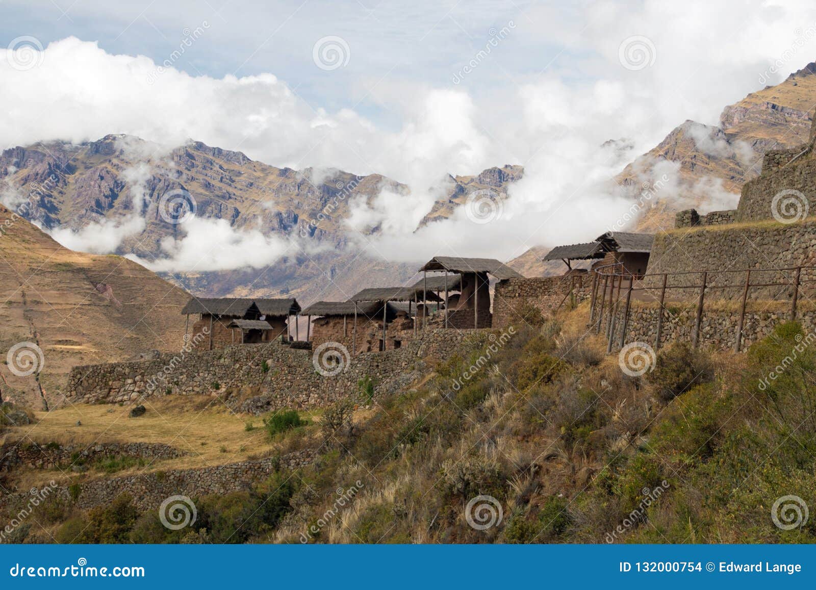 Views Of The Sacred Valley From Mirador De Taray. Pisac, Cusco, Peru ...