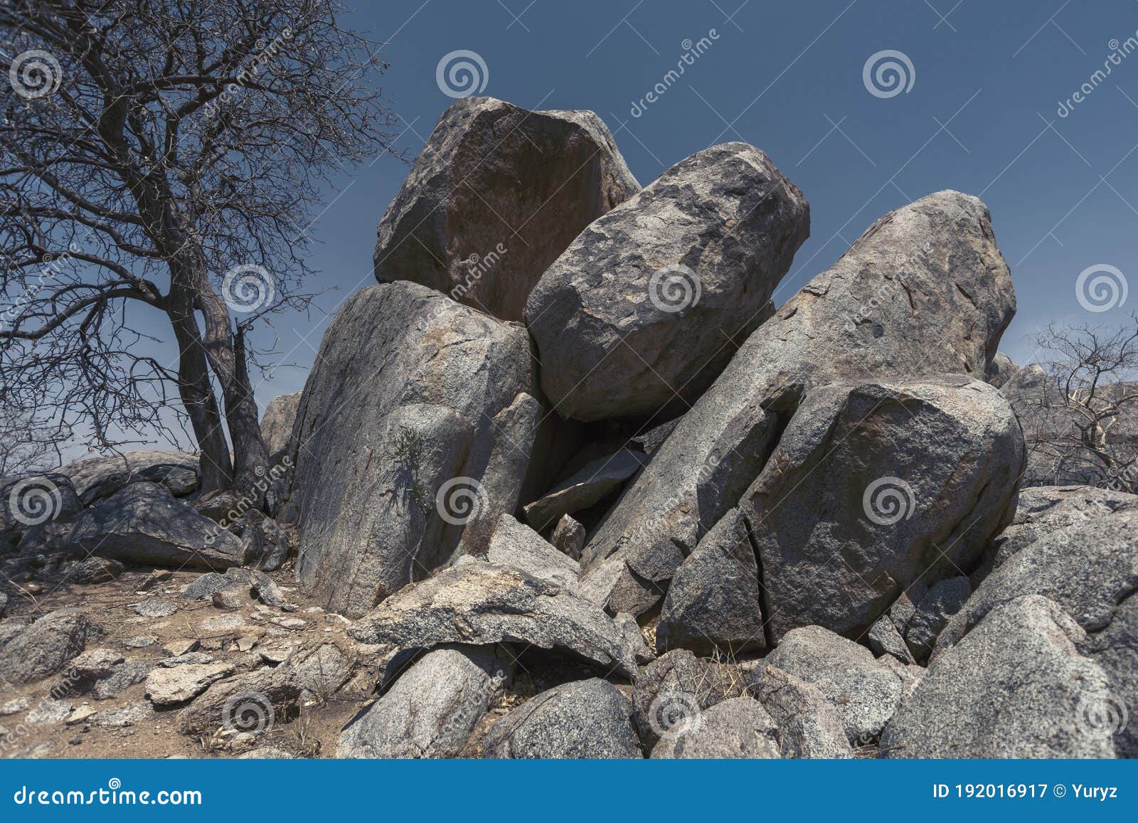Desert rocks in Namibia stock image. Image of nature - 192016917