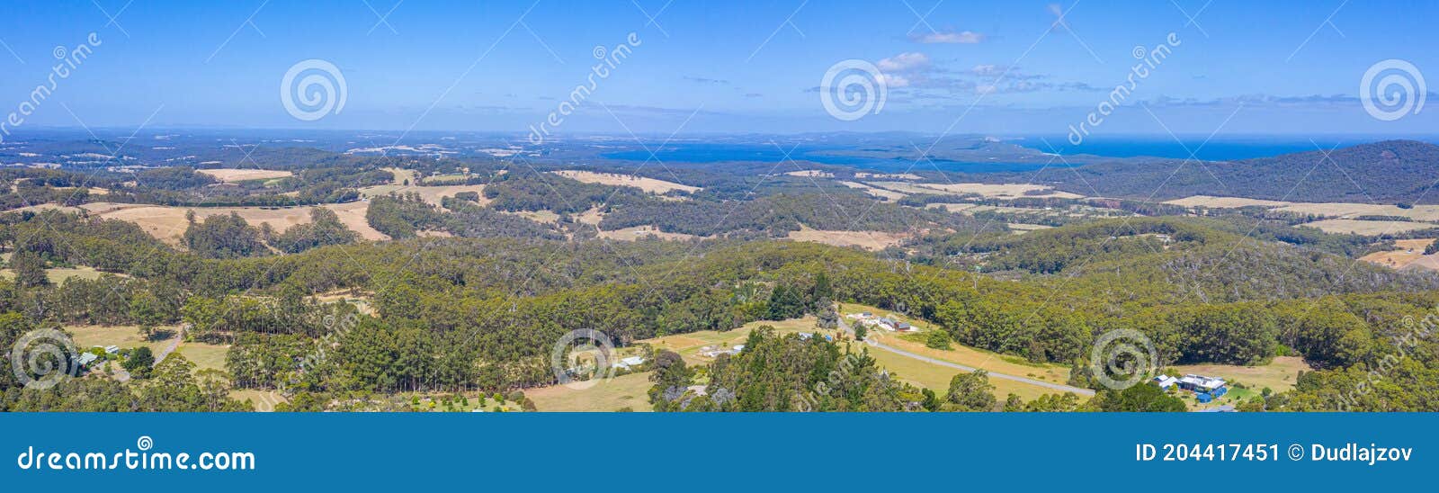 Landscape of Western Australia Viewed from Mount Shadforth Stock Image ...