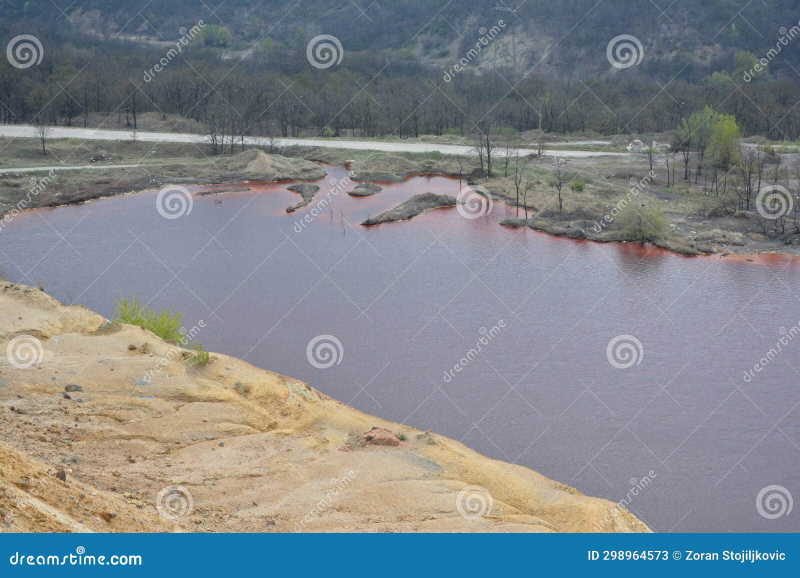 Big dump stock image. Image of industry, landslide, extractive - 298964573