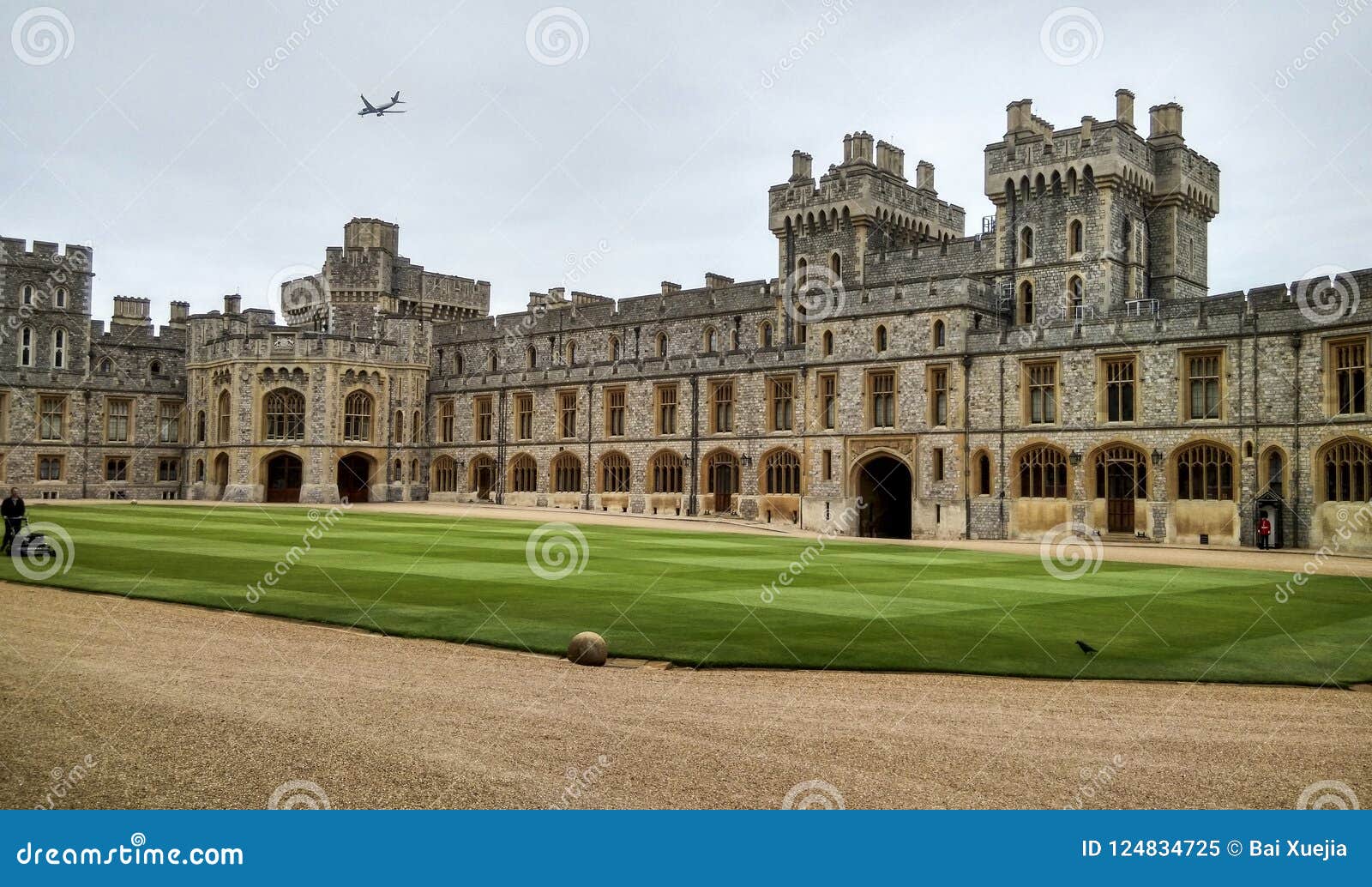 The Landscape in Windsor Castle ,london Editorial Image - Image of ...