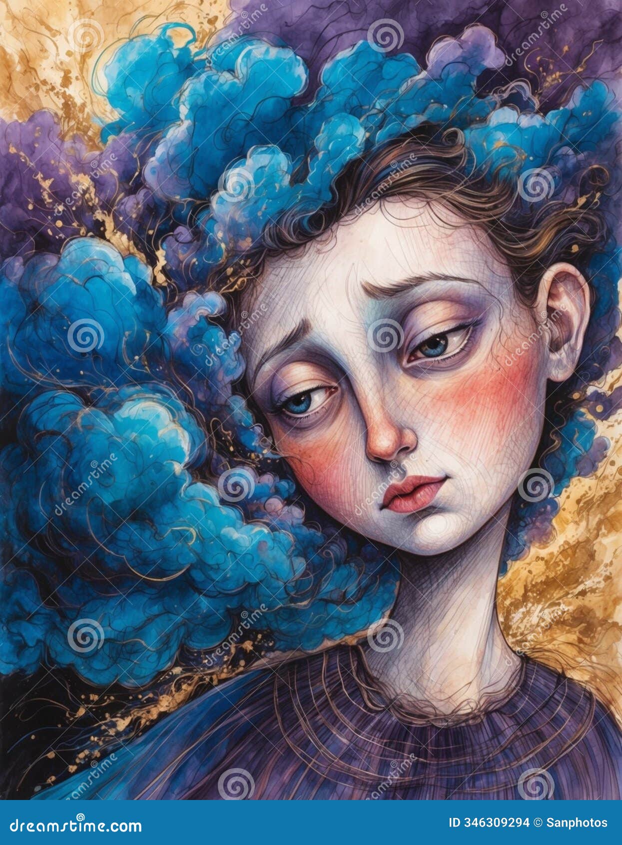 Resilient Spirit: a Portrait of Melancholy and Strength - Mental Health ...