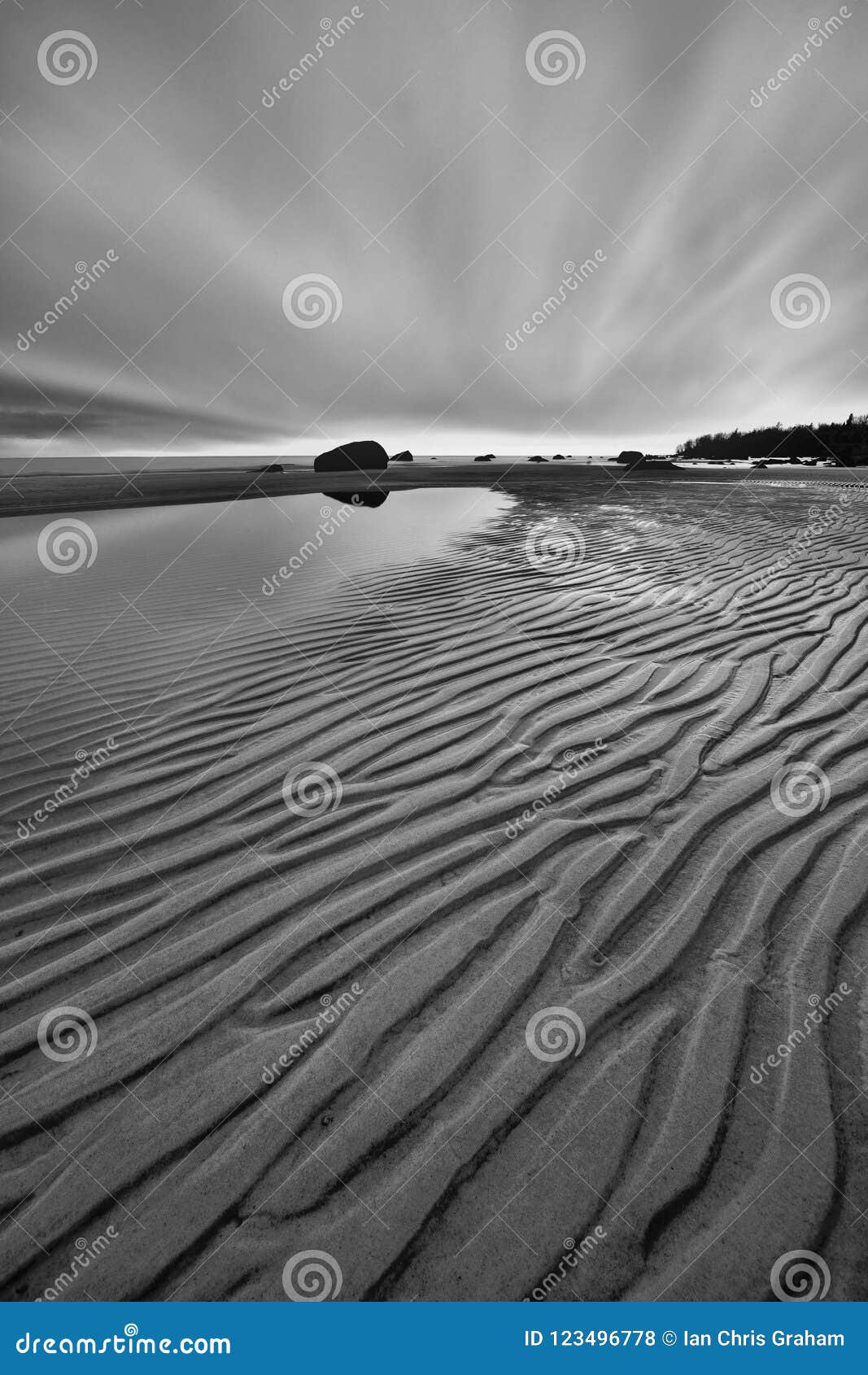 Sand Ripples Beach stock photo. Image of edge, winnipeg - 123496778