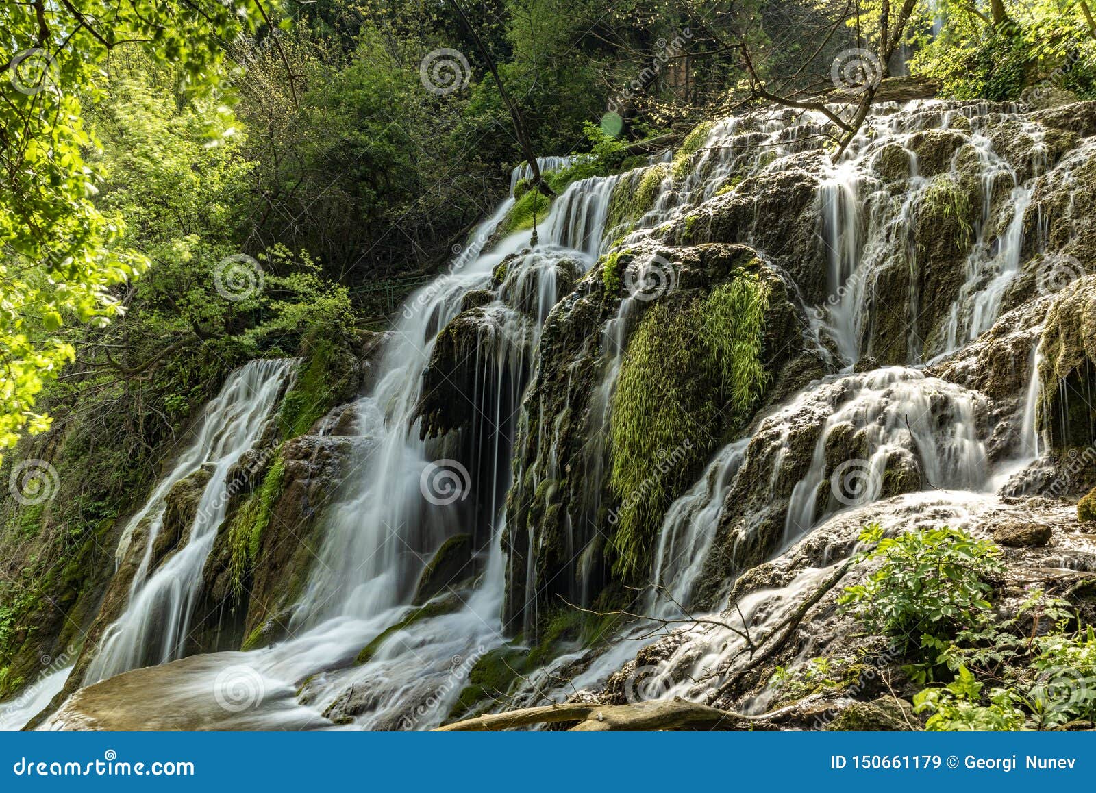 Landscapes of Krushuna Waterfalls Bulgaria Stock Image - Image of ...