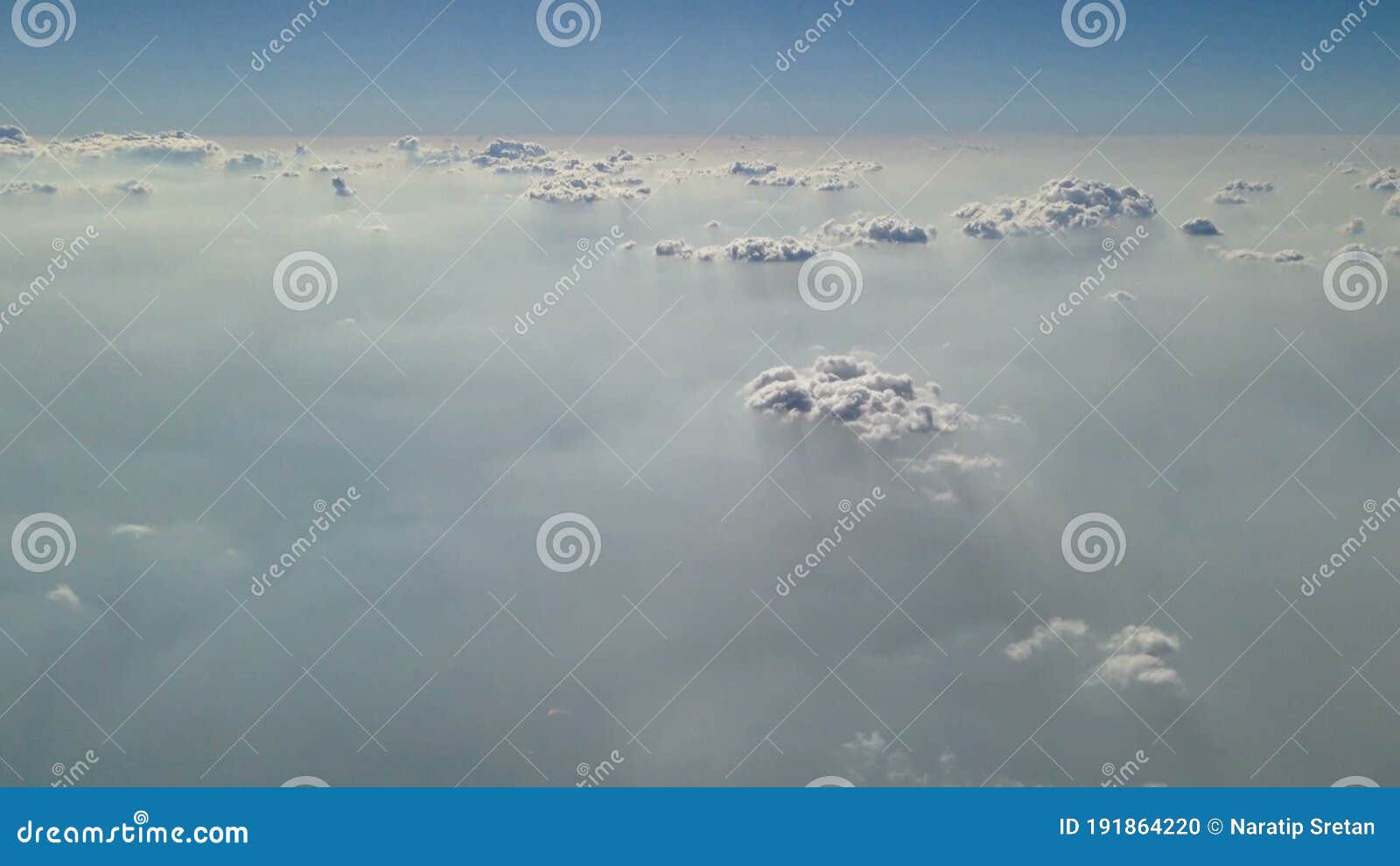 Landscapes Sky and Cloud View from Inside of Plane Stock Footage ...