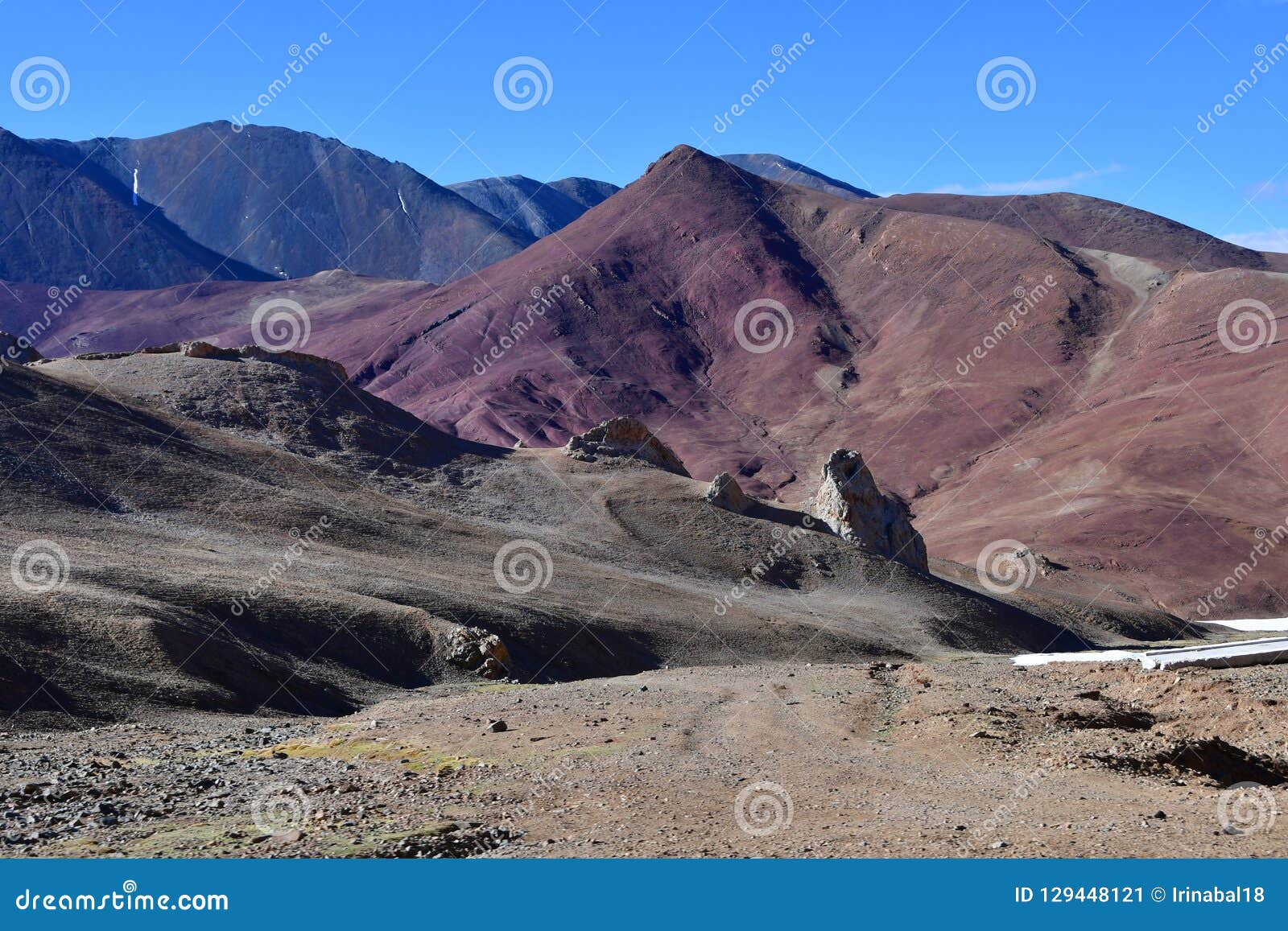 Landscapes of the Tibetan Plateau in Summer Stock Image - Image of ...