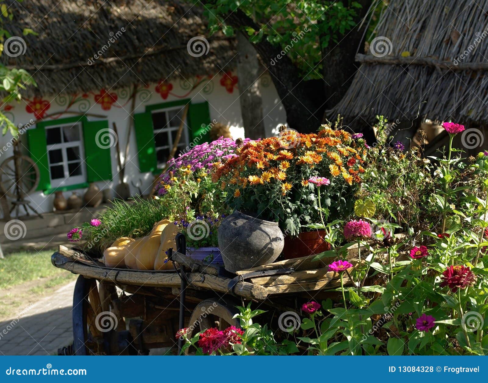 Landscaping design stock photo. Image of colored, objects - 13084328