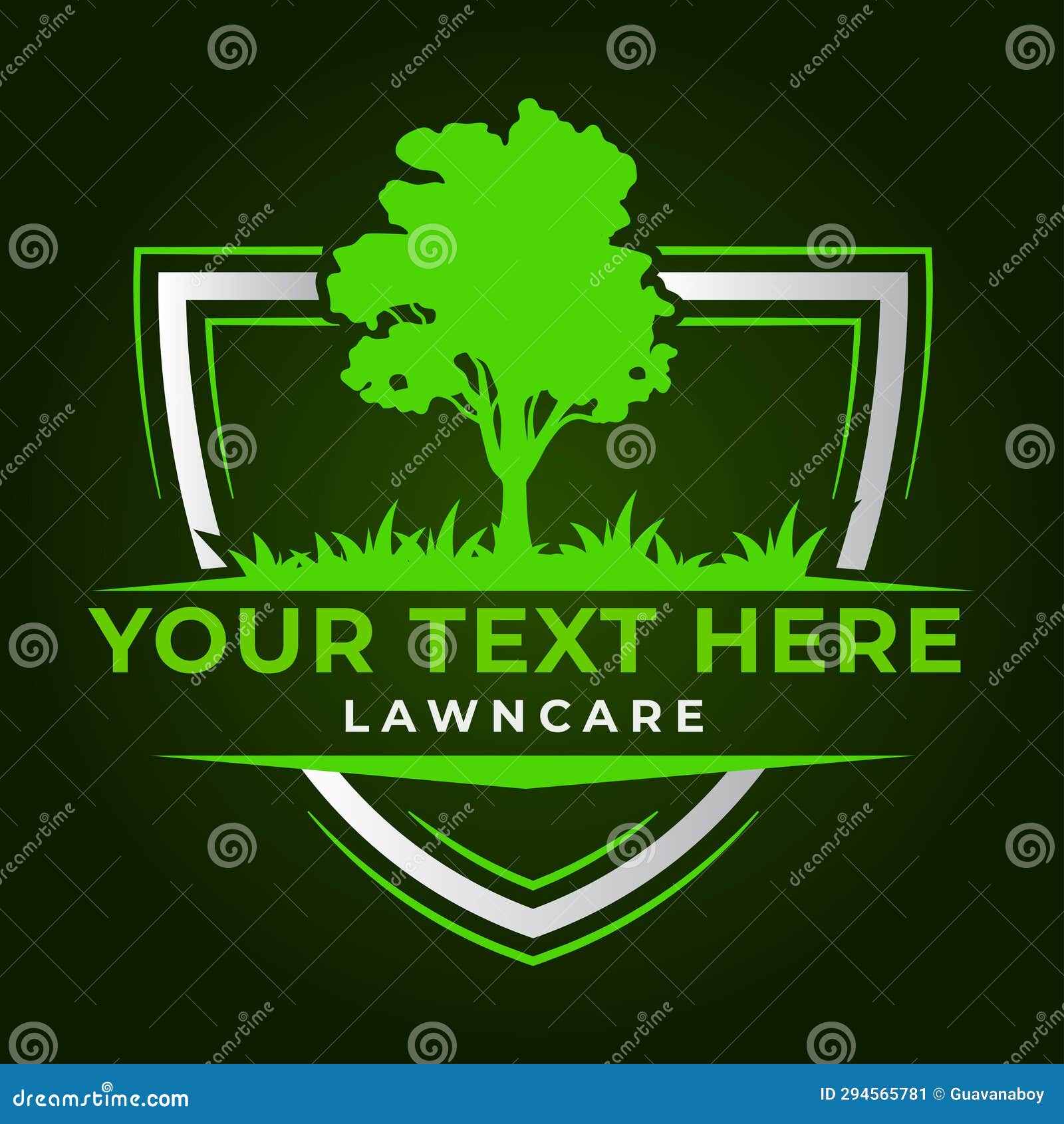Landscaping Maintenance Logo Design Template Stock Vector ...