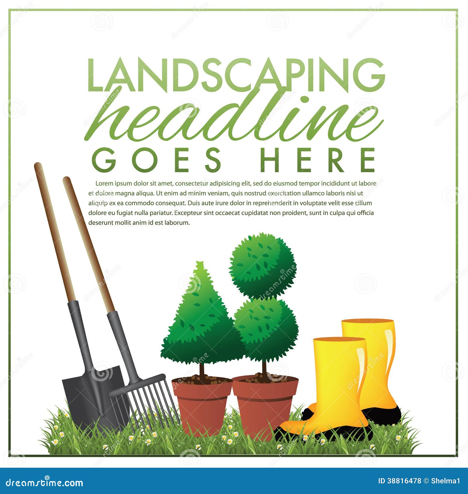 Landscaping Marketing Templates Landscape Design Business Marketing