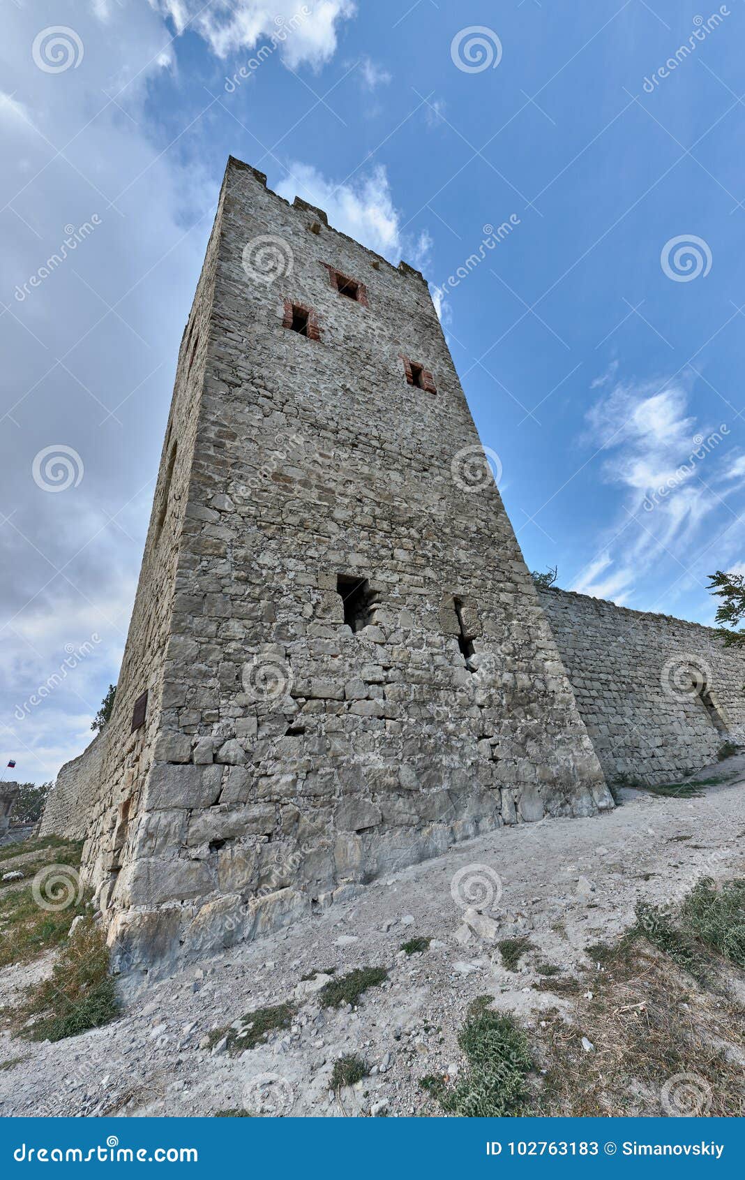Landschaften Der Krim-Halbinsel Stockbild - Bild von sommer, meer ...