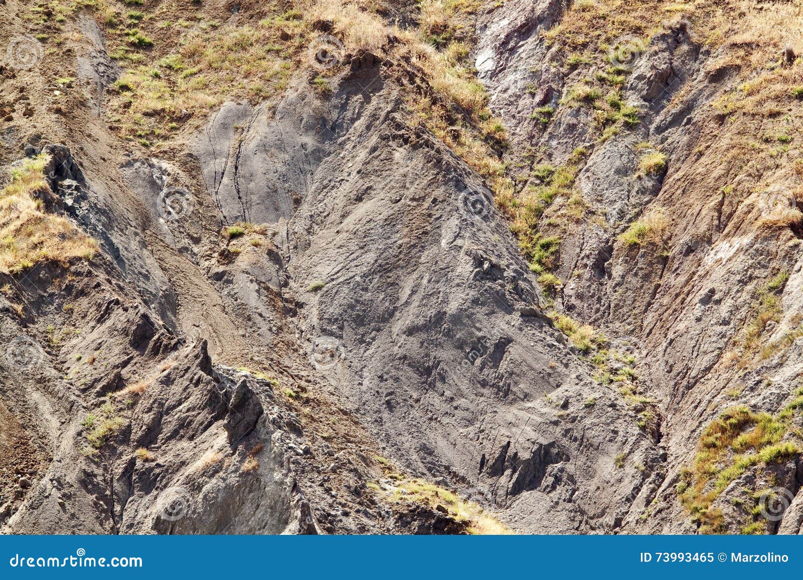 Landslide stock image. Image of slump, geological, ground - 73993465