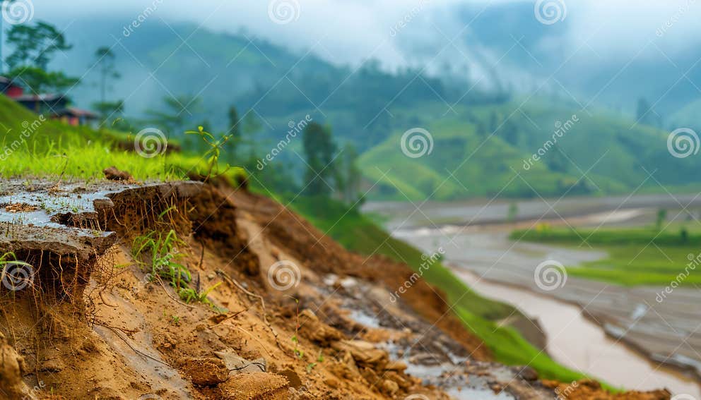 Landslide Risk Eroding Hillsides And The Threat Of Devastation