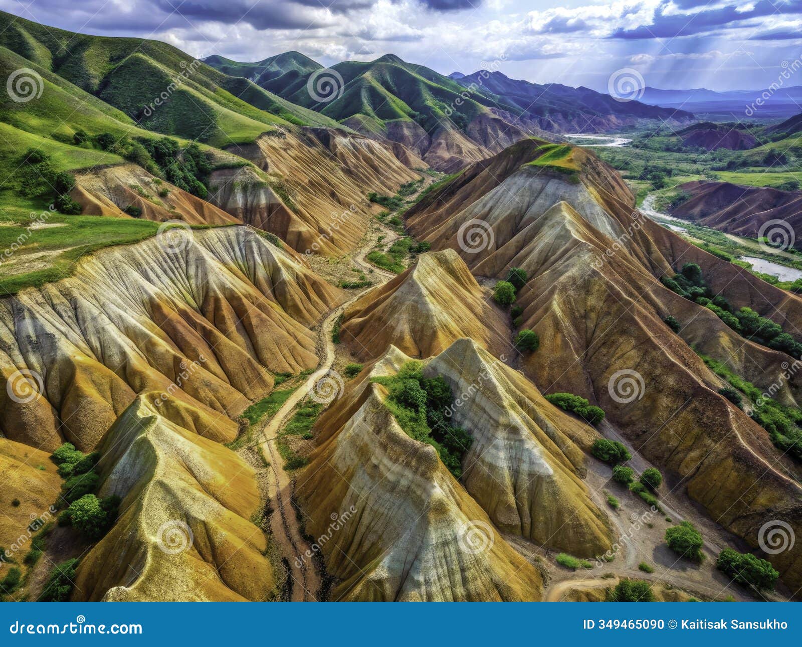 Landslide Scars and Soil Degradation on Mountain Slopes: Dramatic ...
