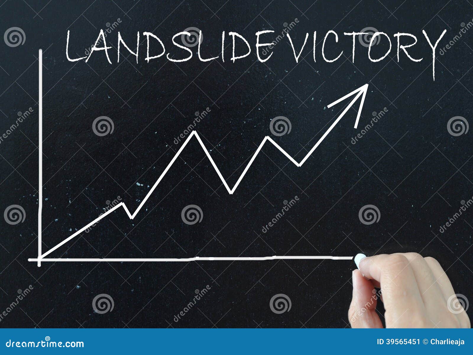 Landslide victory stock image. Image of votes, political - 39565451