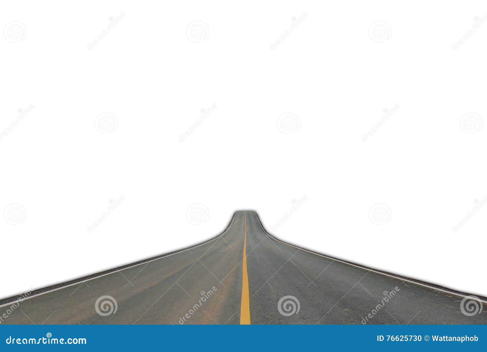 Lane blacktop isolated stock photo. Image of field, perspective - 76625730