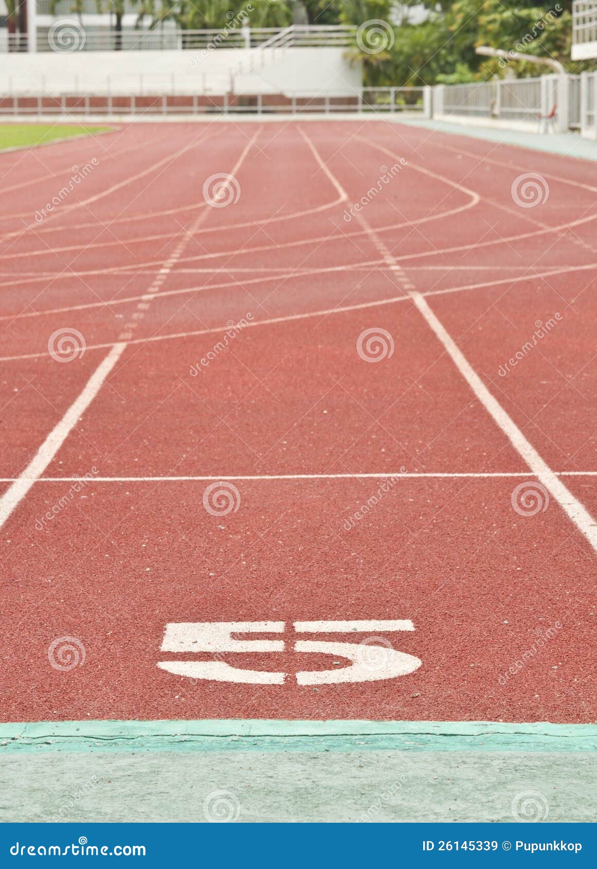 Lane number five stock image. Image of number, outdoor - 26145339