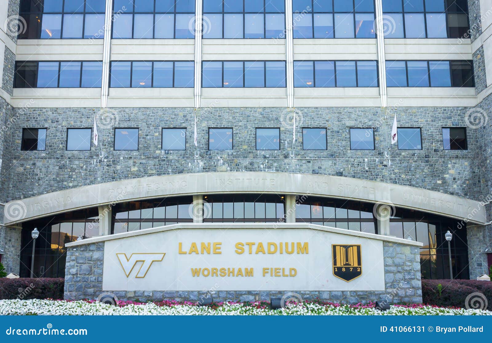 Lane Stadium editorial photo. Image of education, state - 41066131