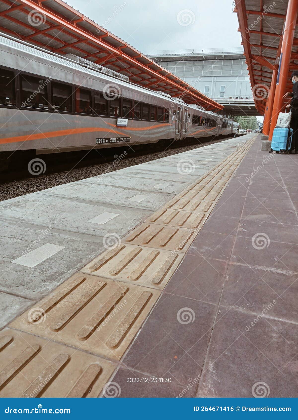 Lanes for the Disabled for Rail Users Stock Photo - Image of transport ...