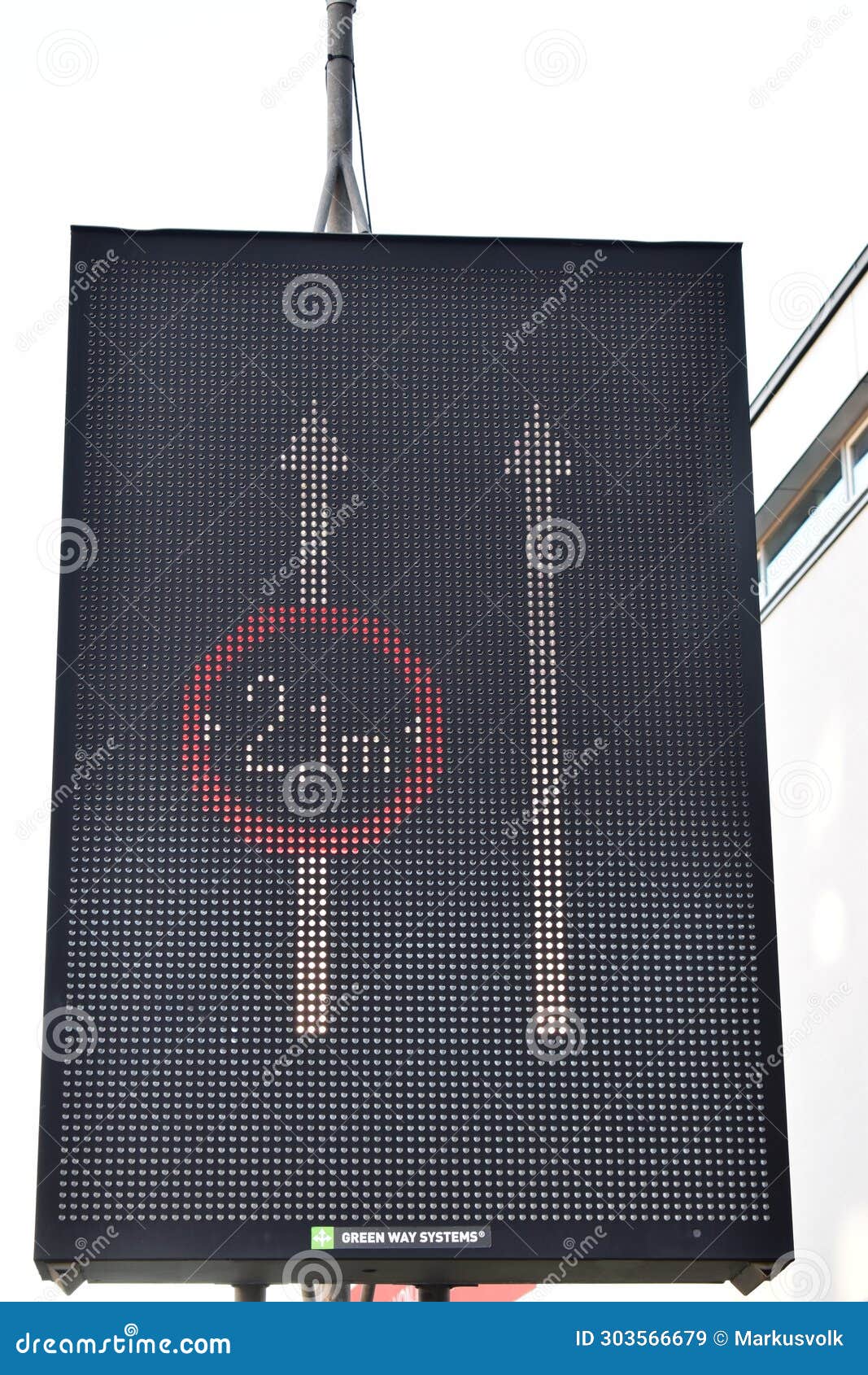 Lanes Sign, 2.1 Meter Limit Stock Image - Image of lighting, pattern ...