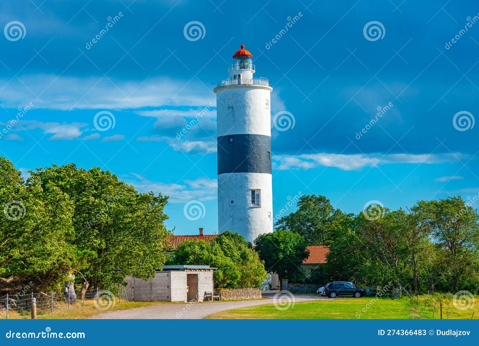 Lange Jan Lighthouse at Oland Island in Sweden Editorial Stock Photo ...