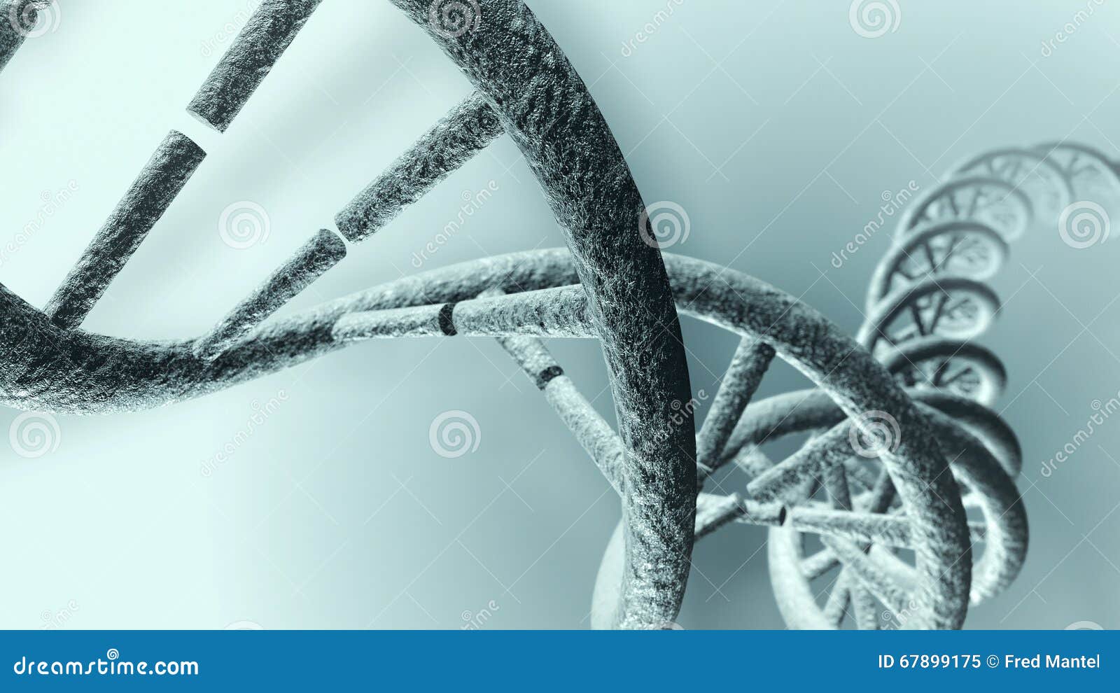 Langer DNA-Strang stock abbildung. Illustration von medizinisch - 67899175