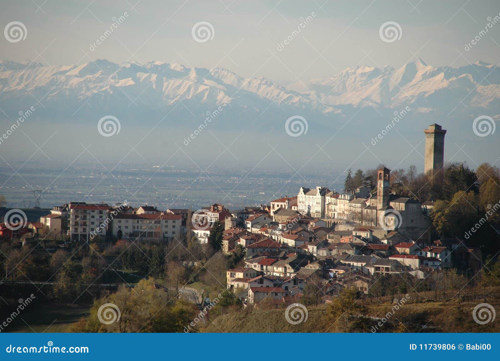Langhe Landscape, Murazzano Stock Photo - Image of slow, mountains ...