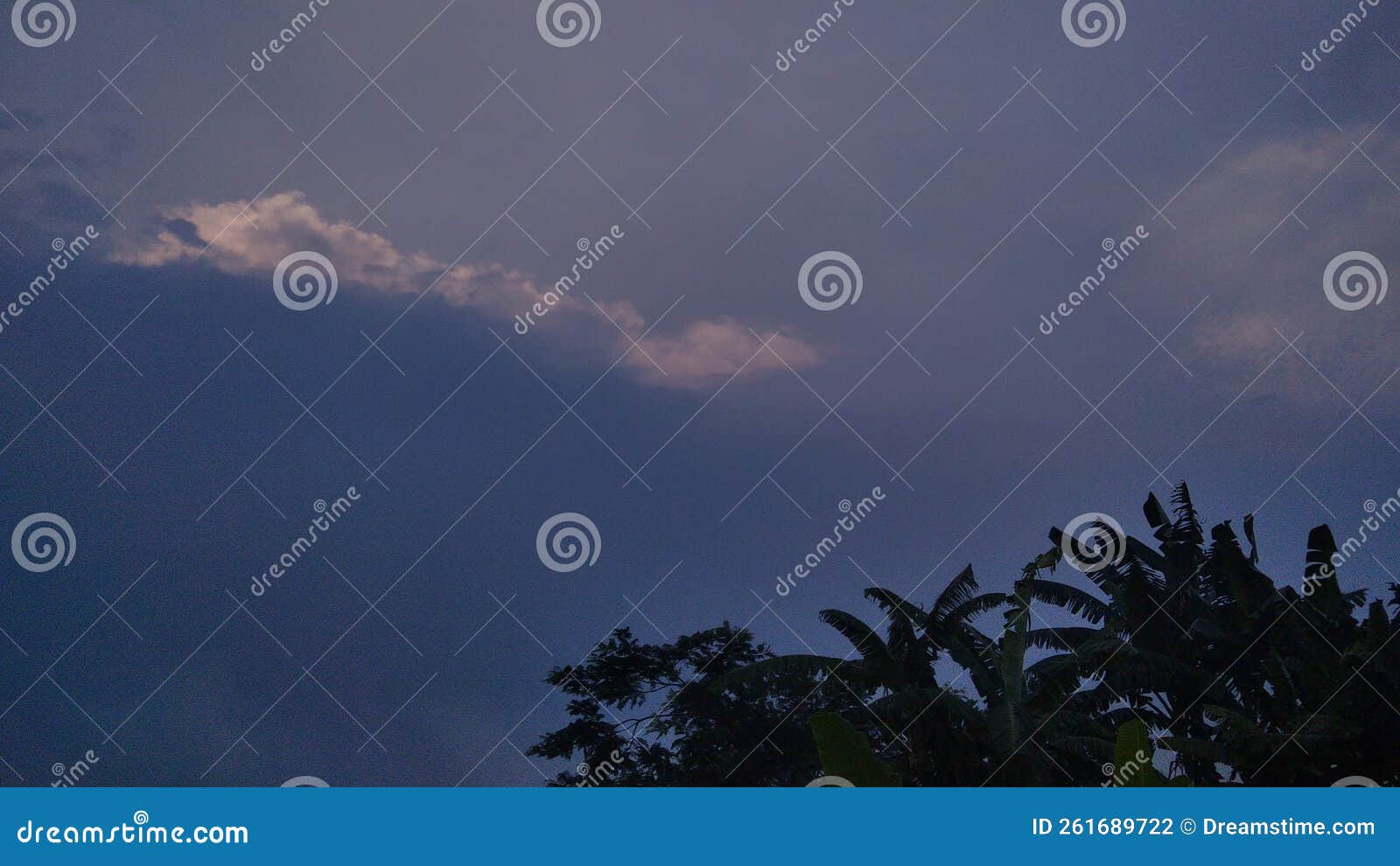 Langit sore hari stock photo. Image of beautiful, langit - 261689722