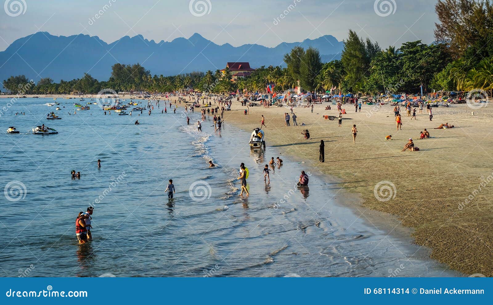 Langkawi beach scenery editorial stock image. Image of holiday - 68114314