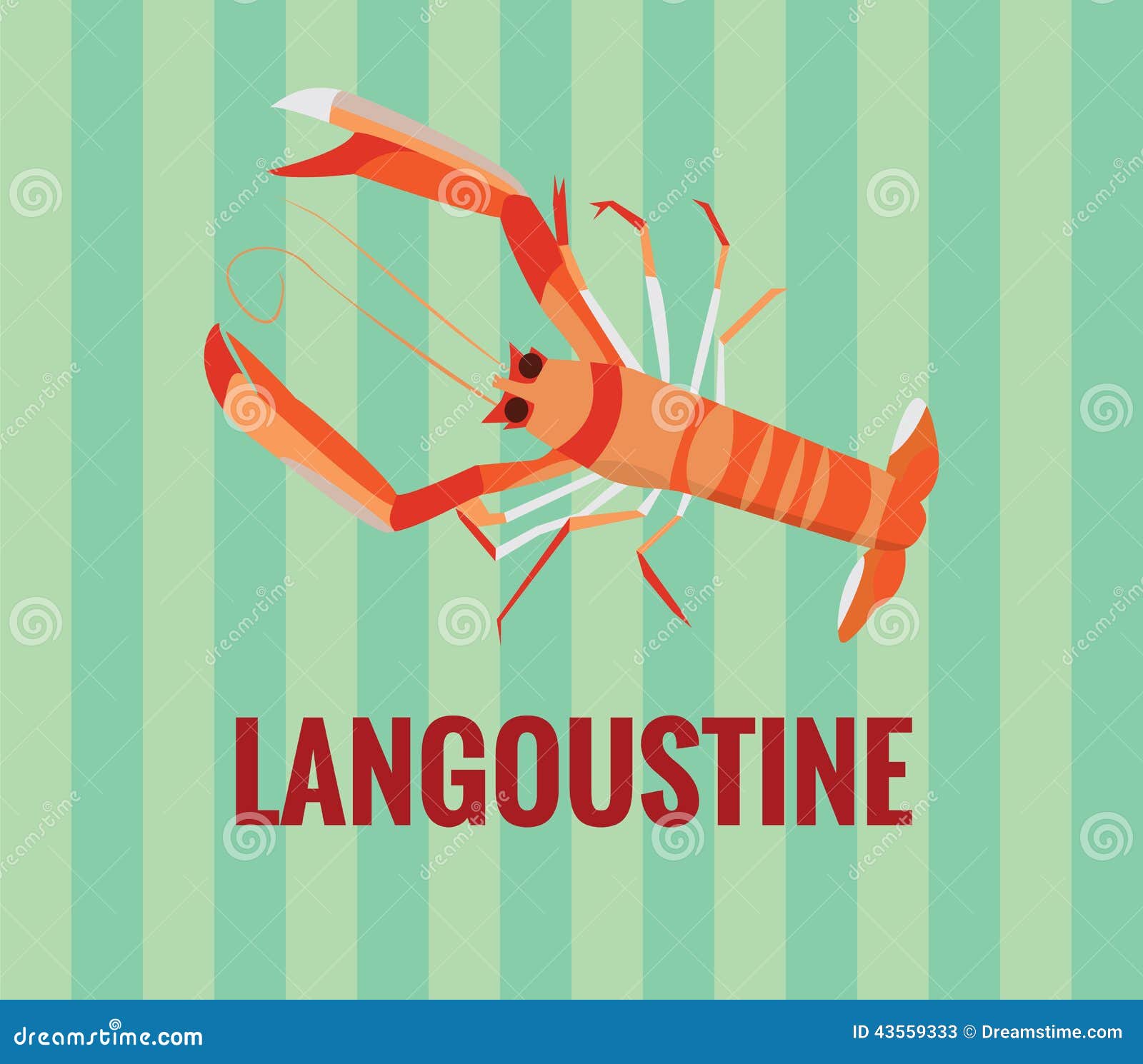 Orange Langoustine Stock Illustrations – 12 Orange Langoustine Stock ...