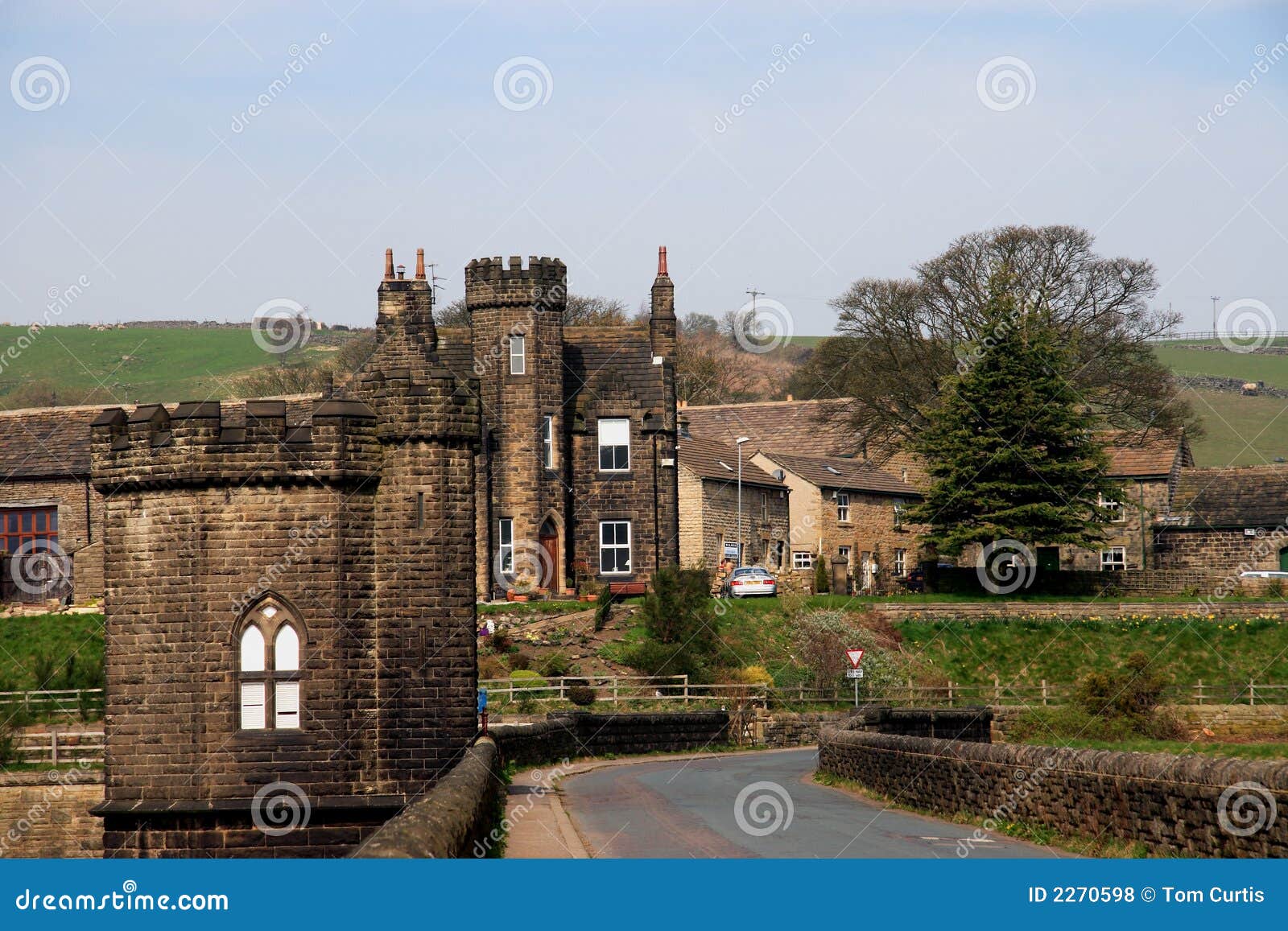 Langsett Village stock photo. Image of buildings, national - 2270598