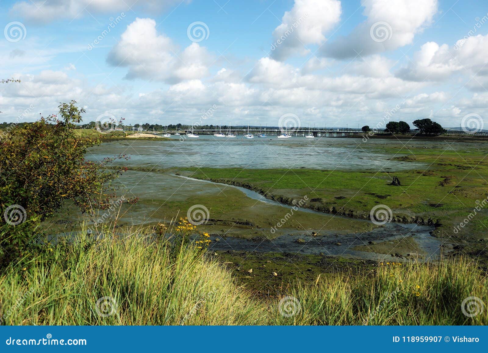 Langstone Harbour stock image. Image of langstone, countryside - 118959907