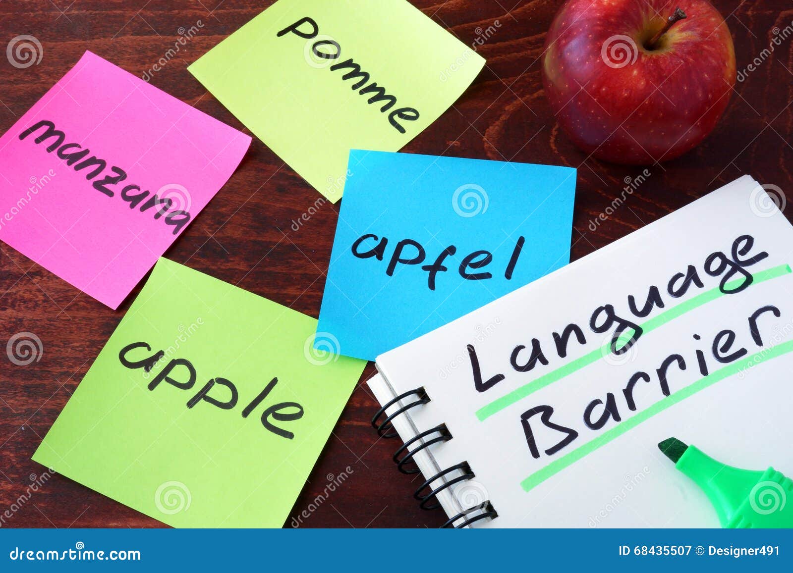 Language Barrier concept. stock image. Image of foreign - 68435507