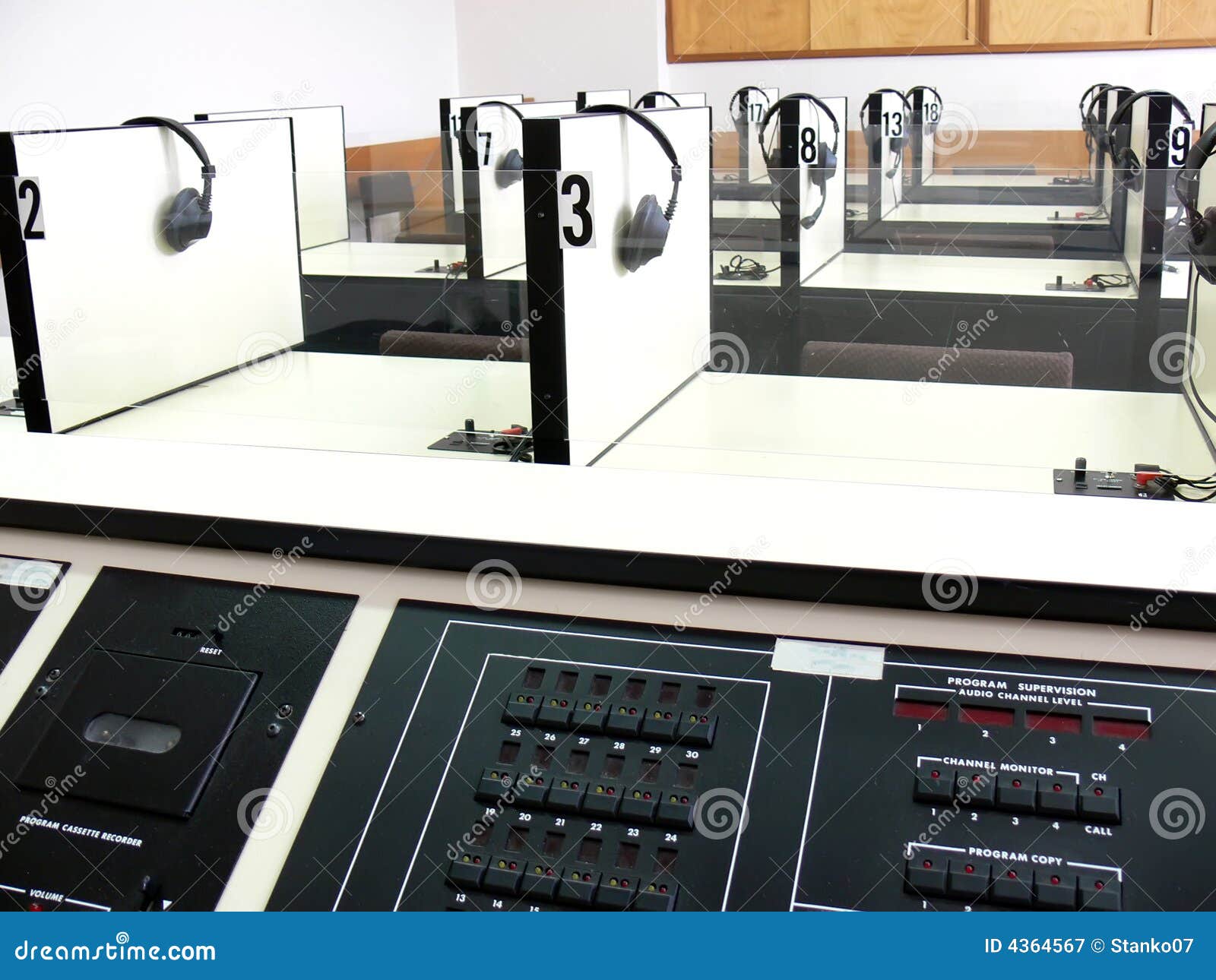 Language classroom stock image. Image of educational, electronics - 4364567