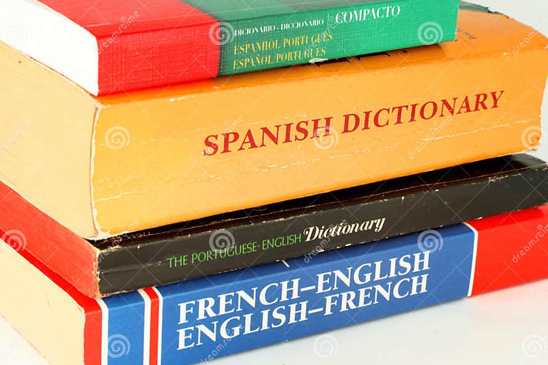 Language dictionaries stock photo. Image of dictionaries - 819866