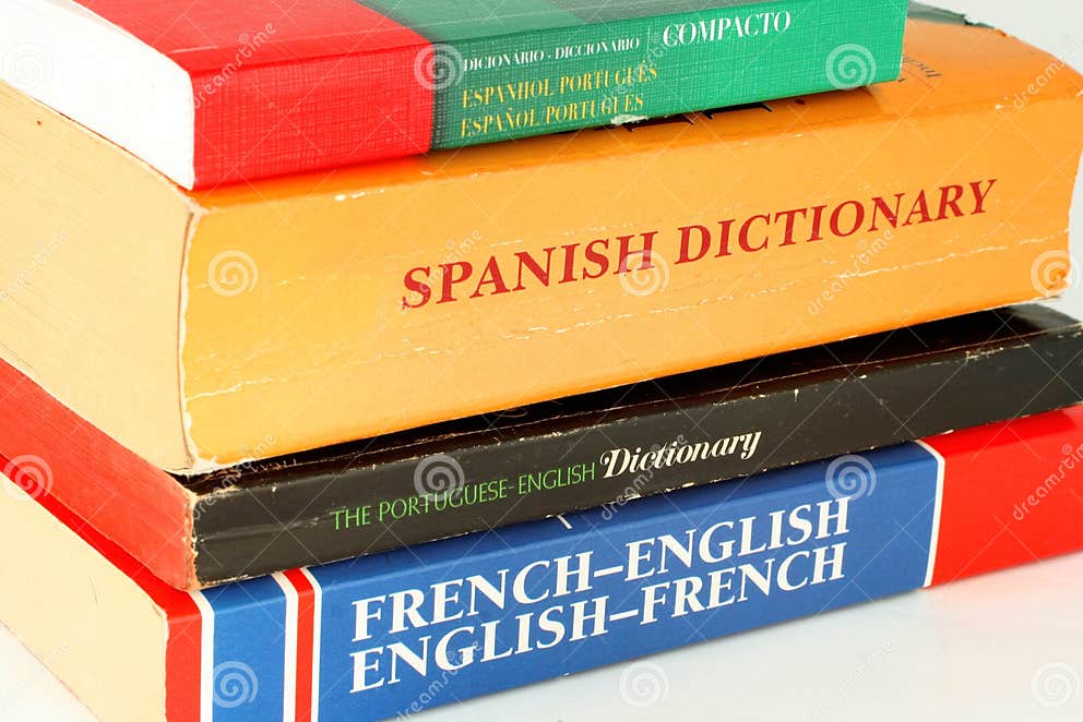 Language dictionaries stock photo. Image of dictionaries - 819866