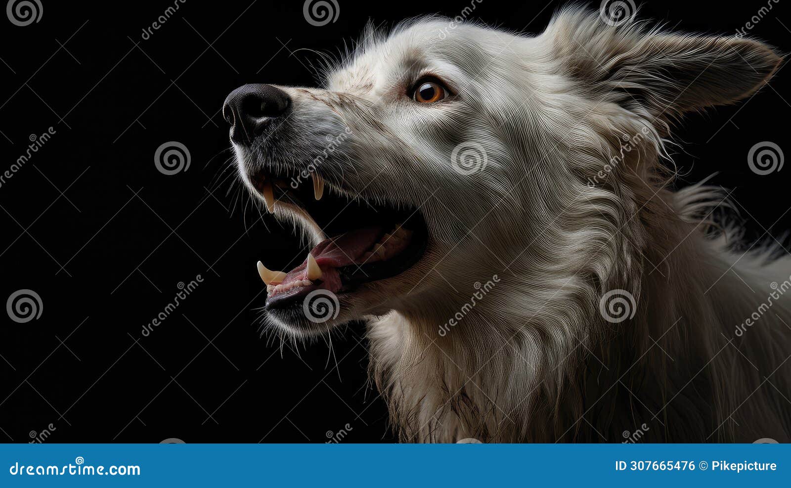 Language dog speaking stock illustration. Illustration of language ...