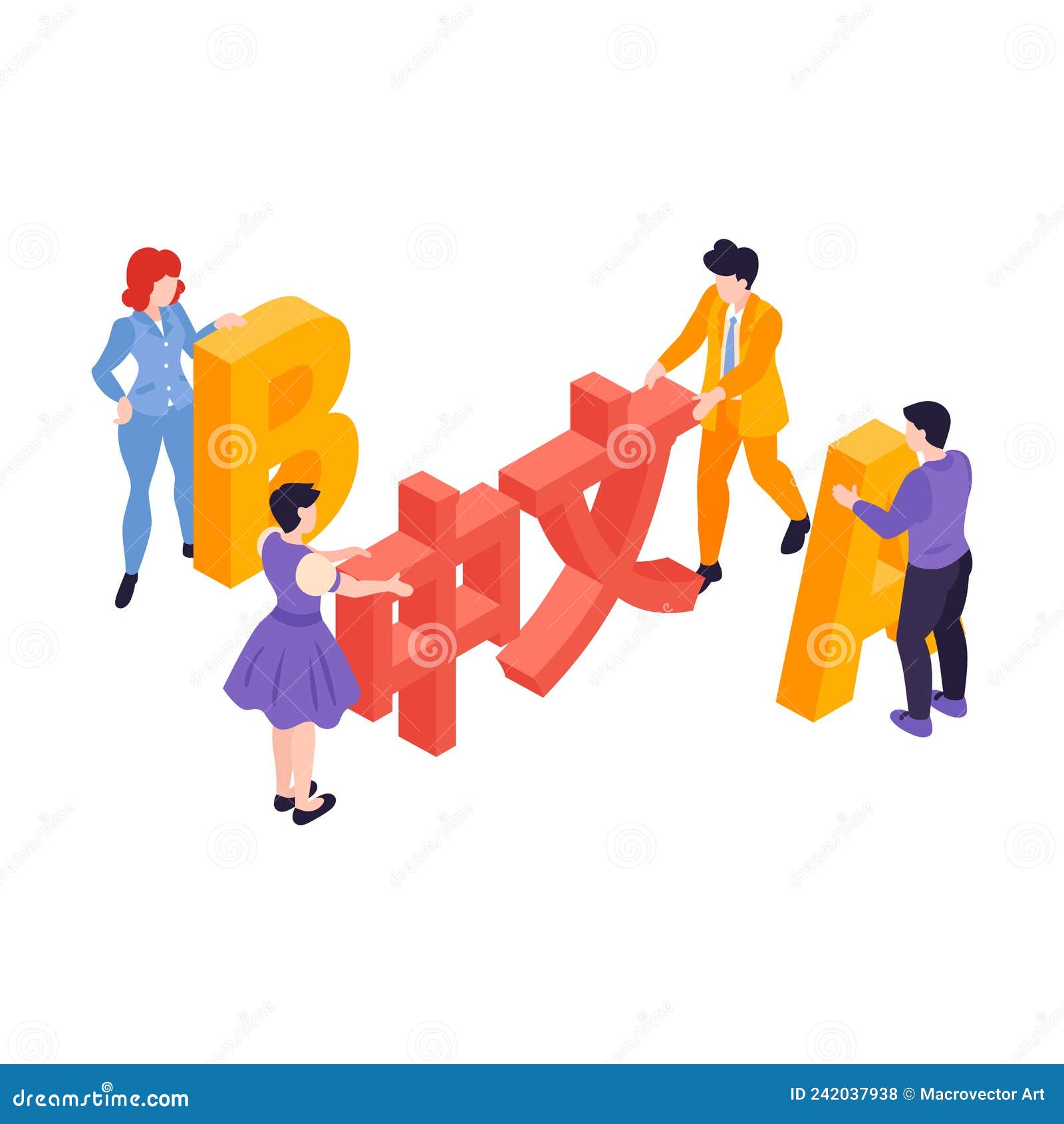 Language Letter Learning Composition Stock Vector - Illustration of ...