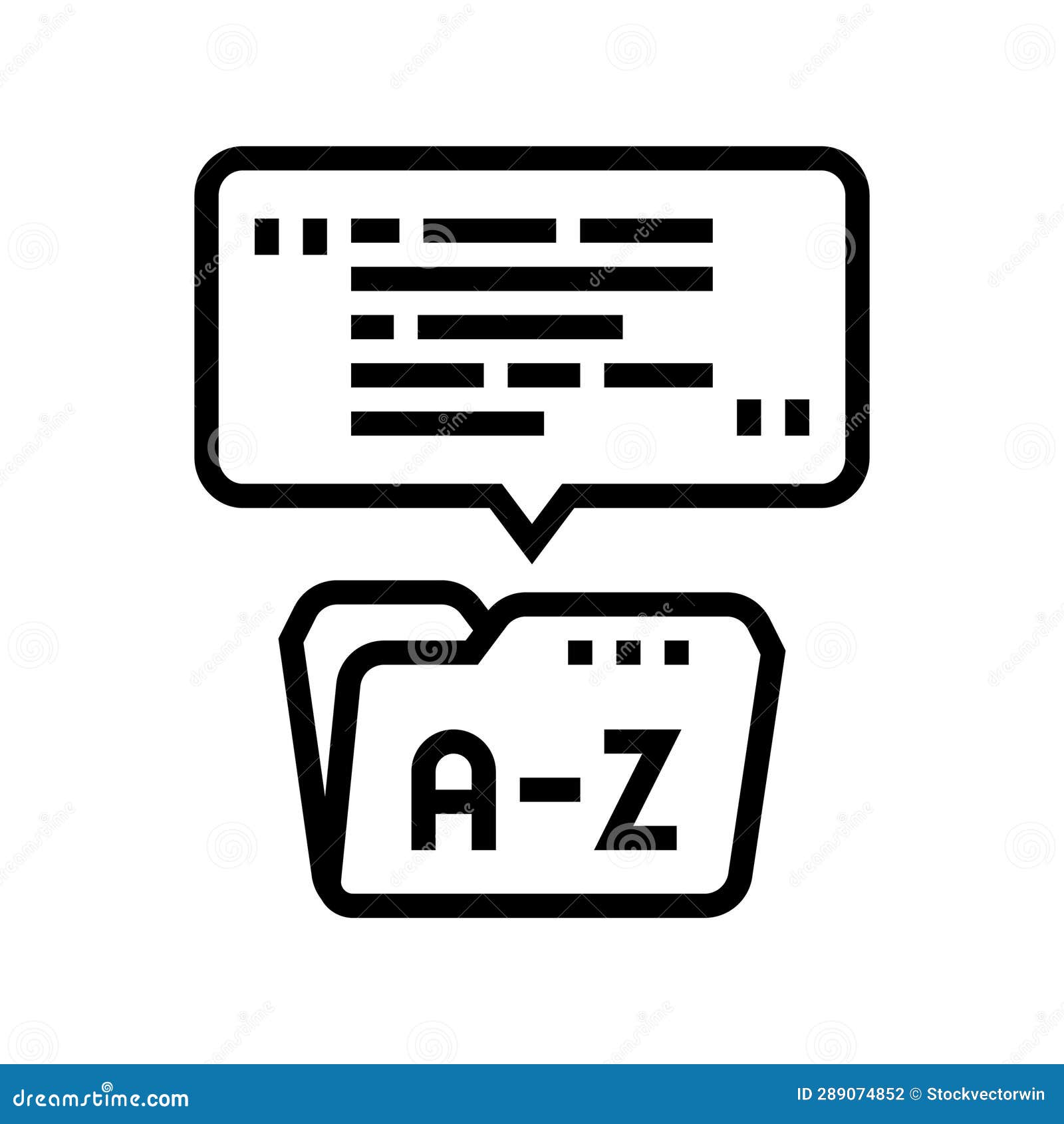 Language Proficiency Interview Job Line Icon Vector Illustration Stock ...