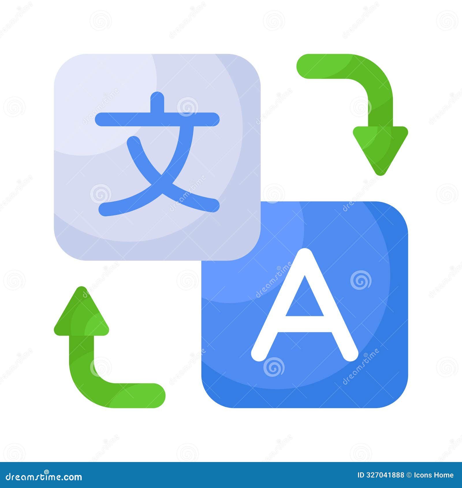 Language Translator, Ready To Use Vector Design Stock Illustration ...