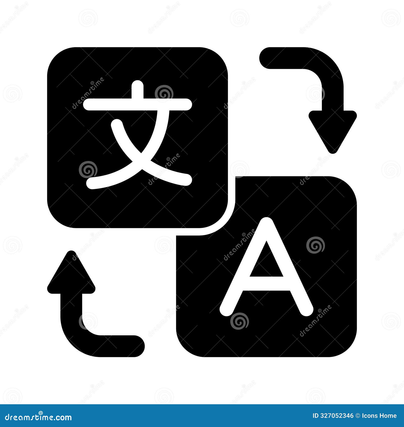 Language Translator, Ready To Use Vector Design Stock Illustration ...