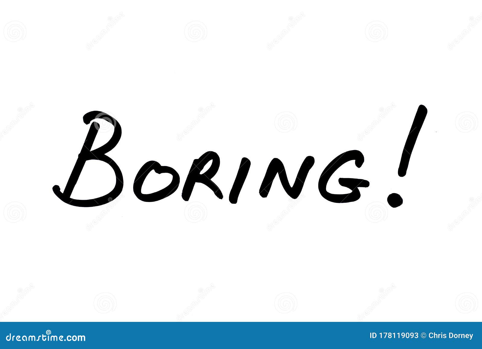 Langweilig stock abbildung. Illustration von langeweile - 178119093