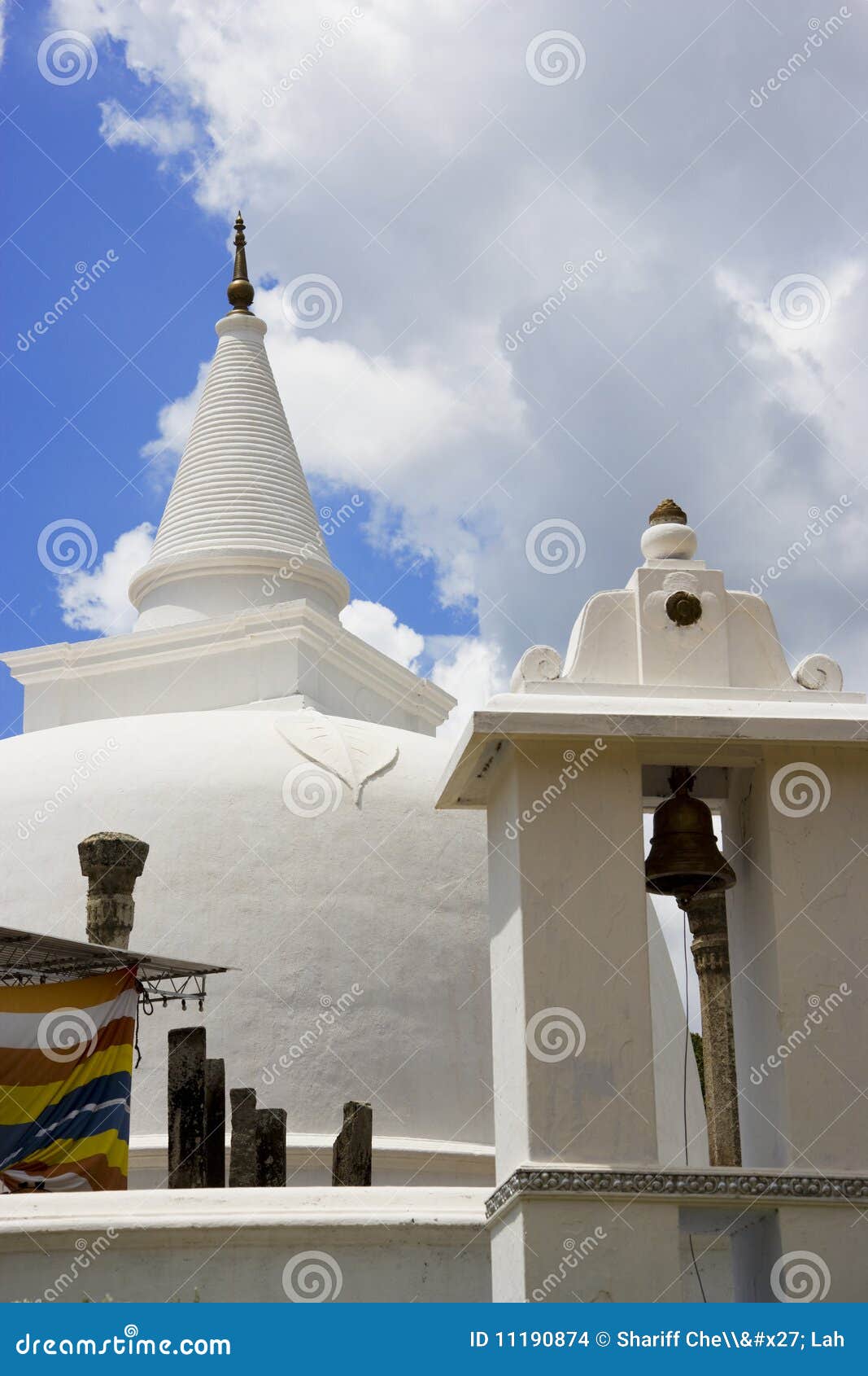 Lankaramaya, Anuradhapura, Sri Lanka Stock Photo - Image of pagoda ...