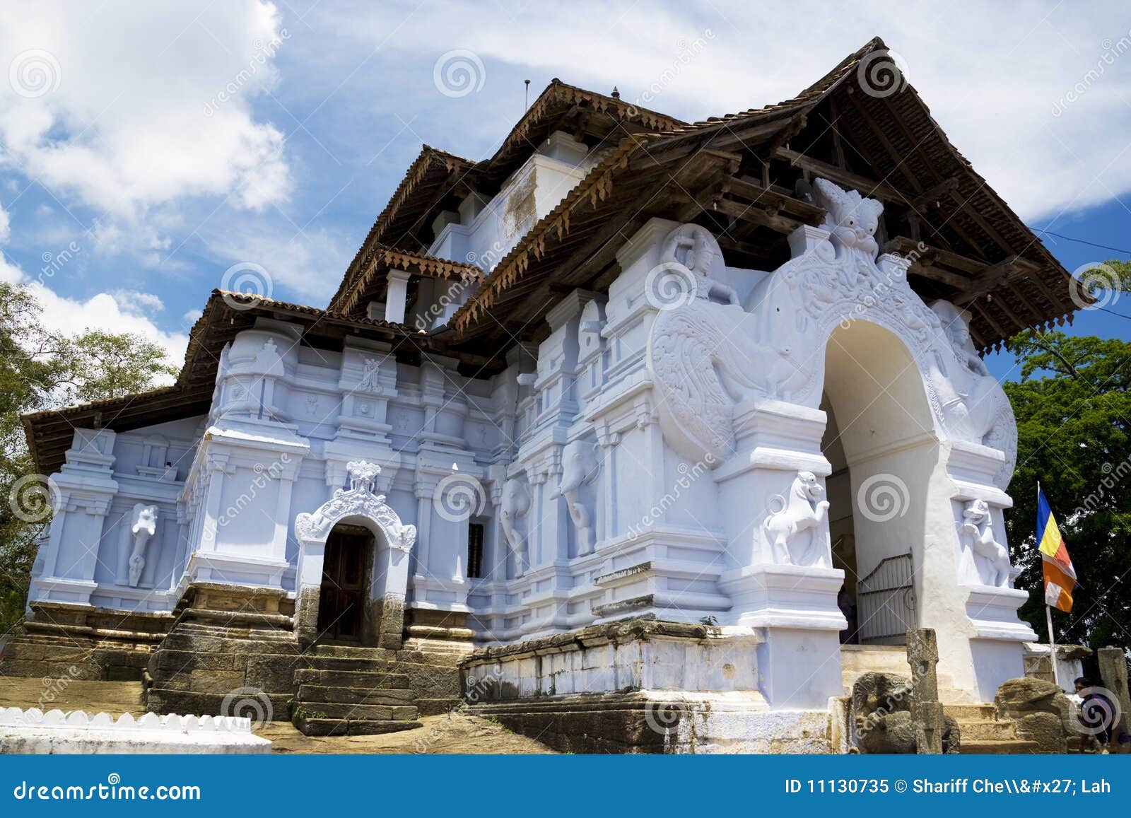 Lankathilaka Viharaya Temple, Kandy, Sri Lanka Stock Image - Image of ...