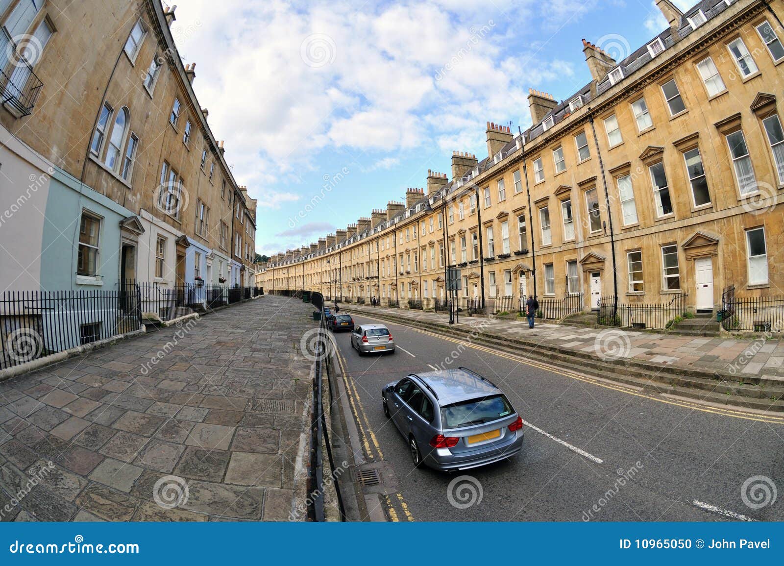 Lansdown Road, Bath, Somerset, England, UK Stock Photo - Image of ...