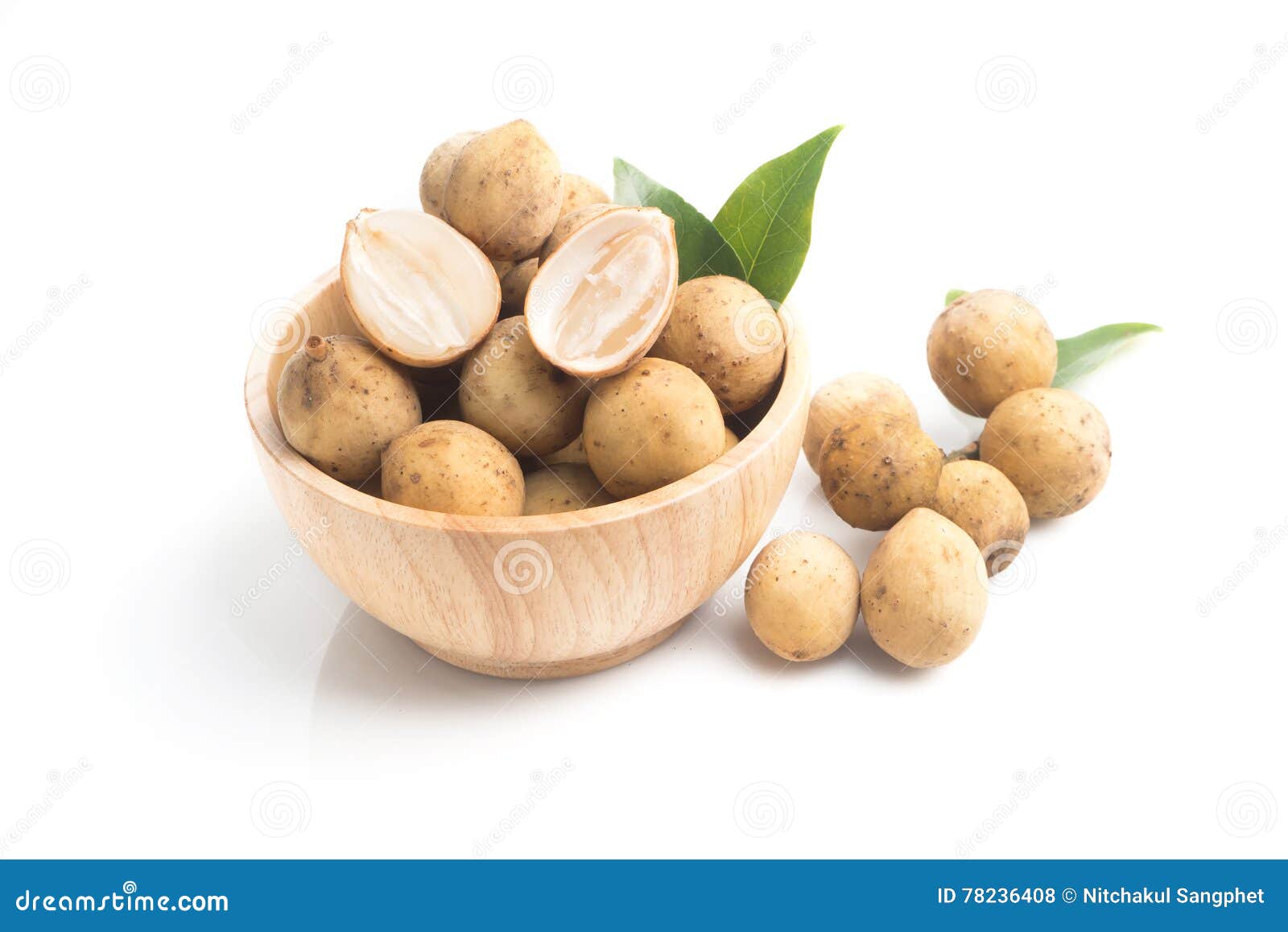 Lansium Parasiticum Fruit, Tropical Fruit. Stock Photo - Image of ...