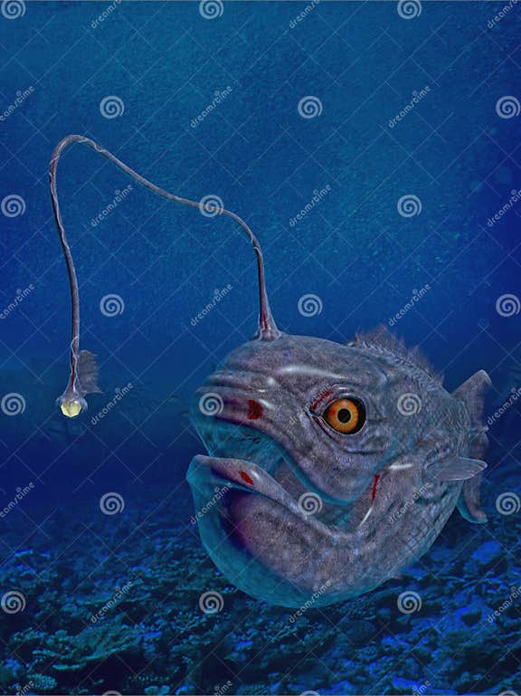 Lantaarnvis stock illustratie. Illustration of zwevend - 20367888